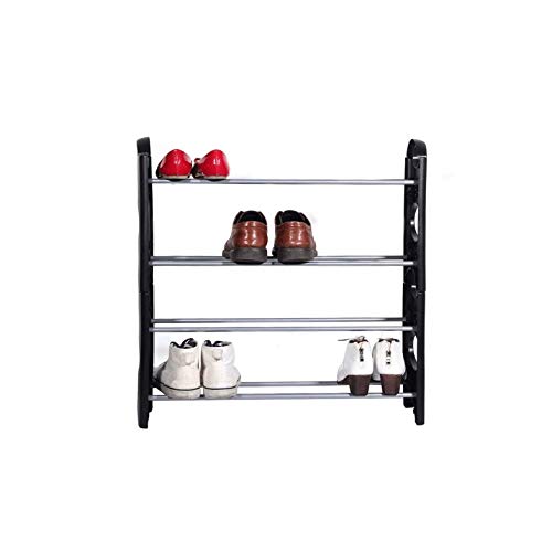 TAZSJG 4 Tiers Shelf Shoes Shoe Rack Storage Organizer Stand Cupboard Tower Exquisitely Designed Durable Gorgeous