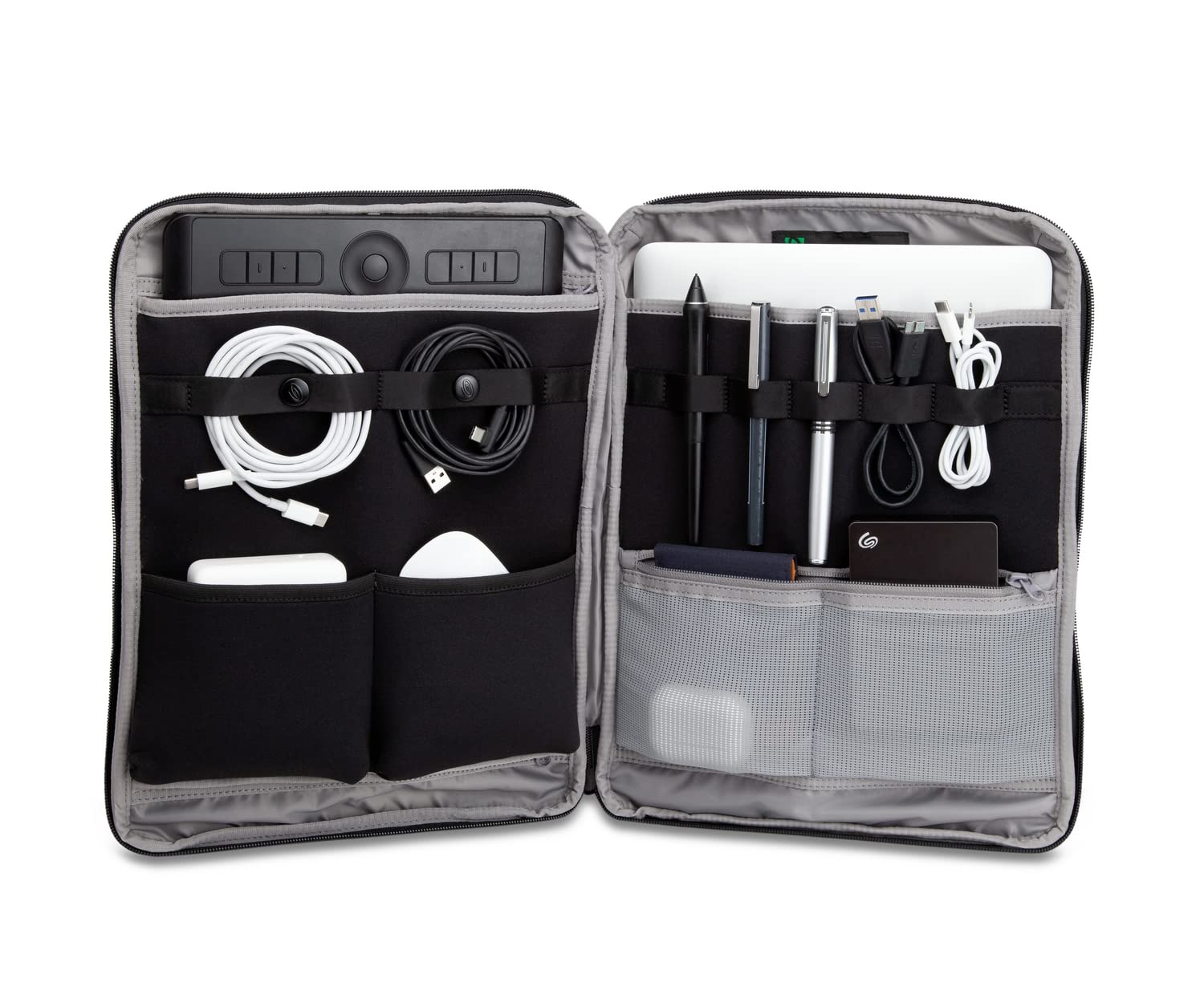 TIMBUK2 Stealth Folio Organizer, Eco Black, 13"