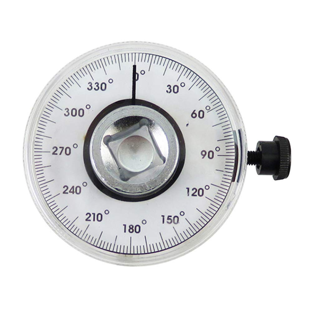 difcuyg5Ozw 1/2 Inch Adjustable Drive Torque Wrench Angle Gauge Meter Spanner Poatable Easy Using Auto Car Repair Tool