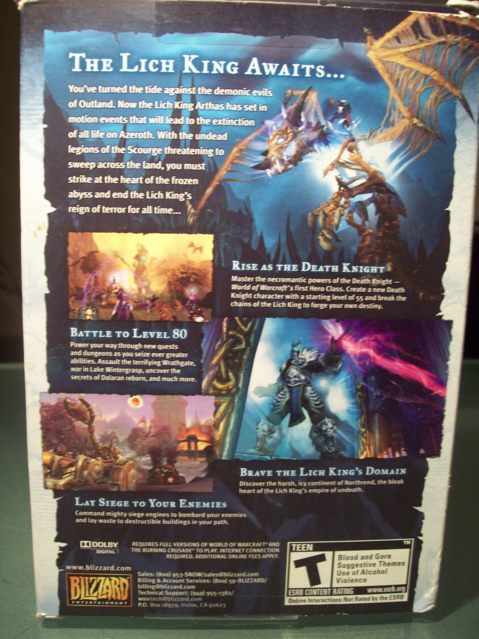 World of Warcraft: Wrath of the Lich King Expansion Set - (Obsolete)