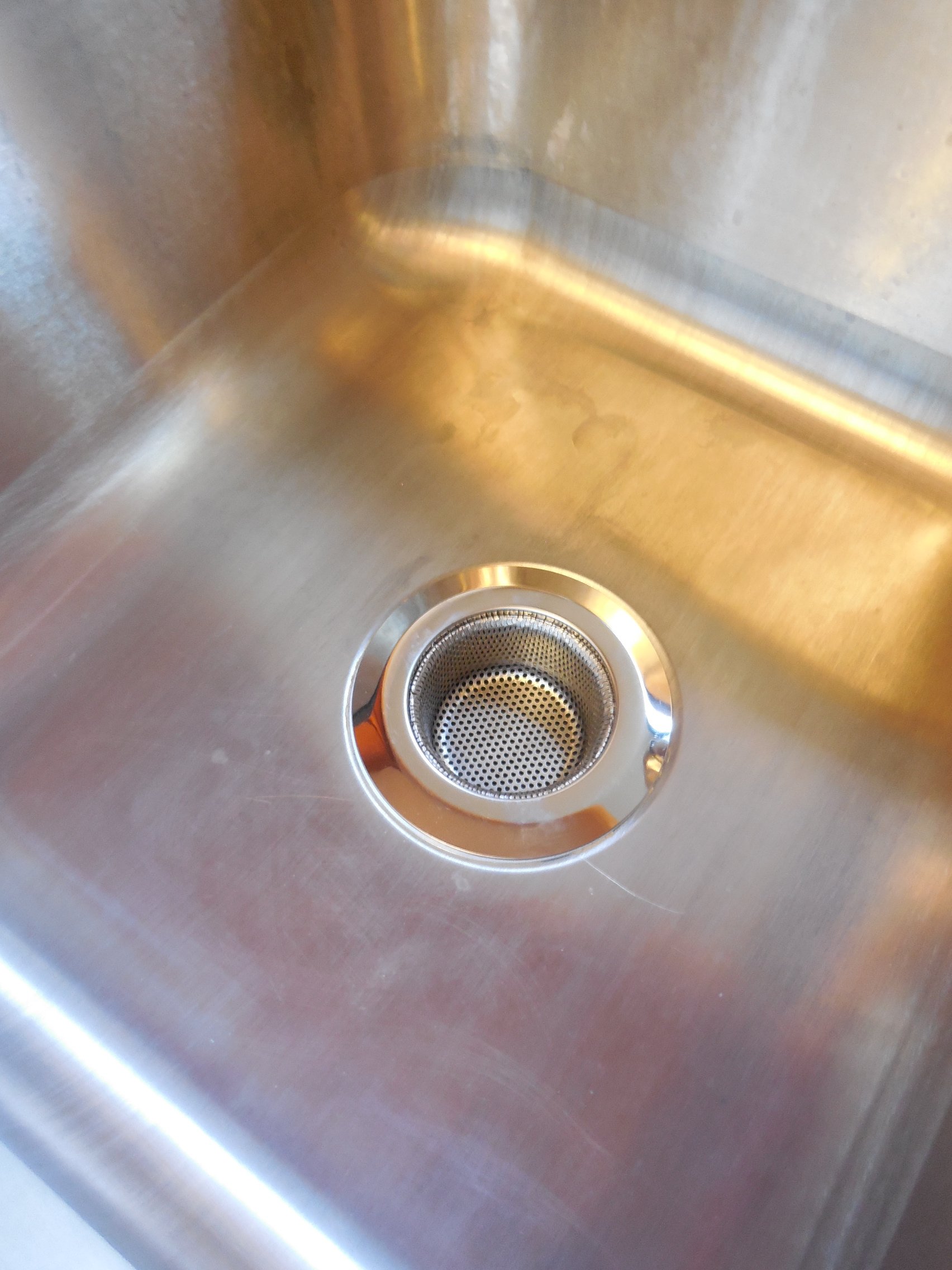 New Heavy-Duty Bathtub or Kitchen Sink Strainer 18/10 Stainless Steel - 3 Sizes to Choice -1 Piece /per order (4.3” D Rim L)