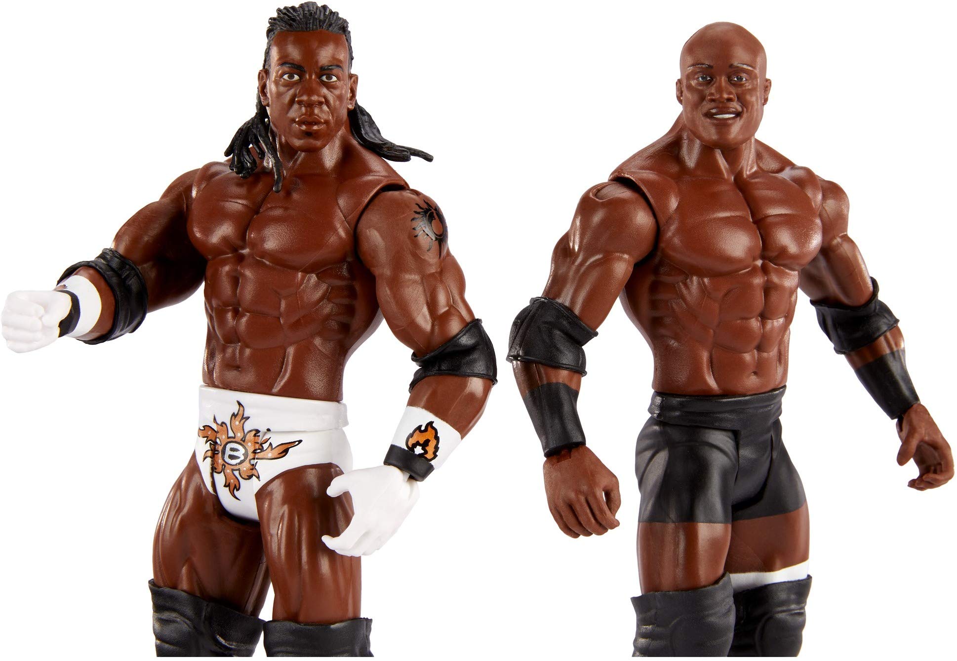 WWE Bobby Lashley vs King Booker Championship Showdown 2 Pack 6 in Action Figures Friday Night Smackdown Battle Pack for Ages 6 Years Old and Up