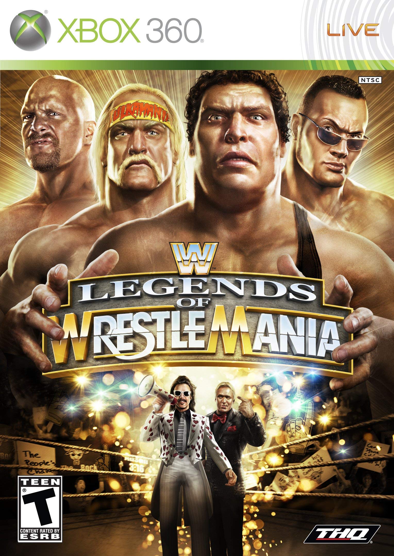 WWE Legends of WrestleMania - Xbox 360 (Renewed)
