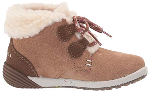 Merrell Bare Steps Cocoa Boot, Chestnut, 10 US Unisex Little Kid