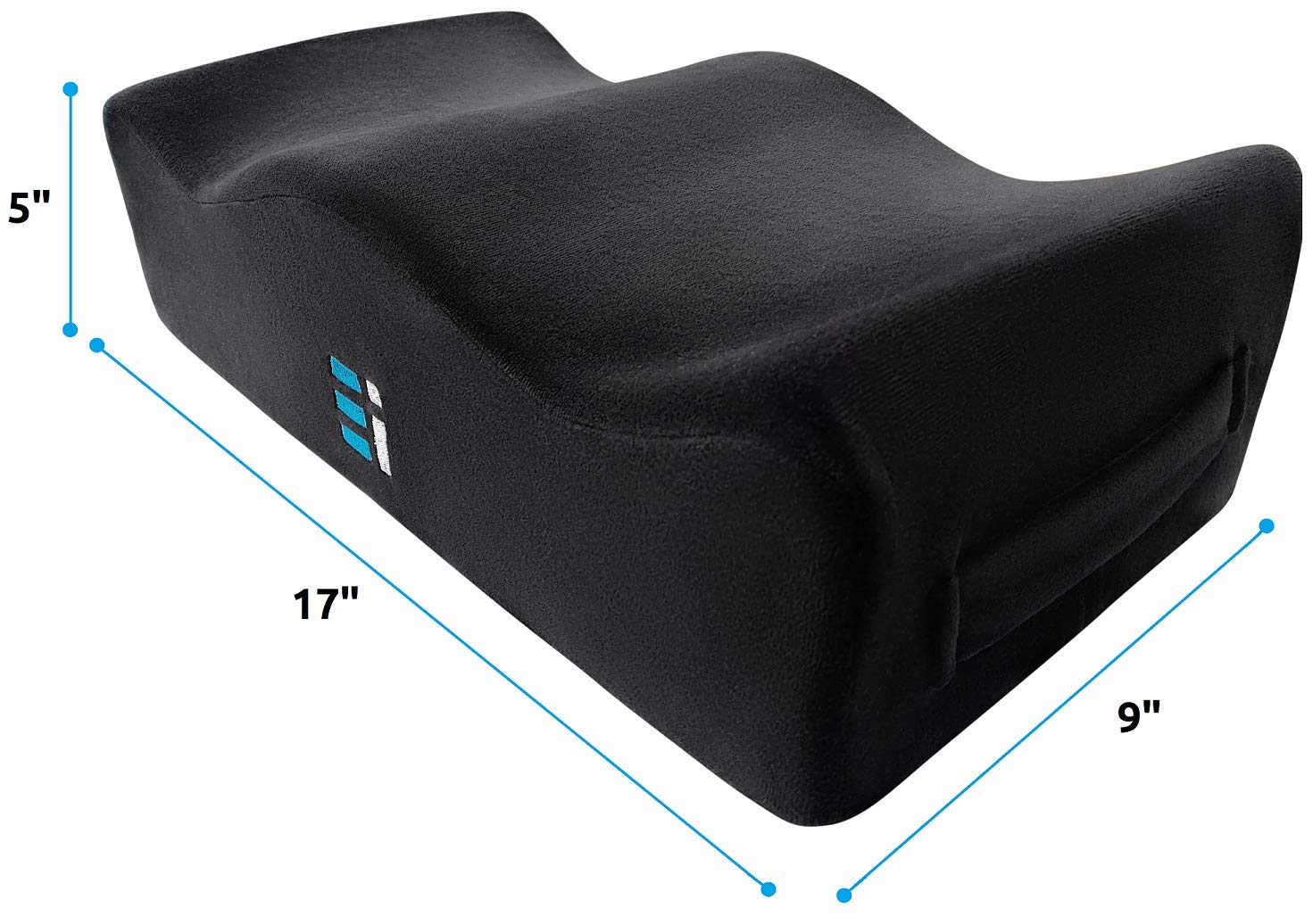Ergonomic Innovations BBL Pillow After Surgery for Butt - Sit Better After Your Brazilian Butt Lift - Butt Pillow for Post Surgery Recovery - Supports 240 lbs (Cojin para Cirugia de Gluteos)