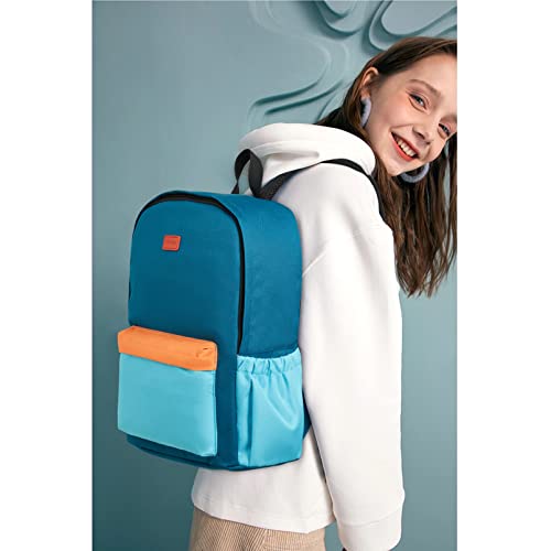 Telena School Backpack for Boys Lightweight Middle High School Backpack Bookbag for Teen Girls Boys Kids, Blue