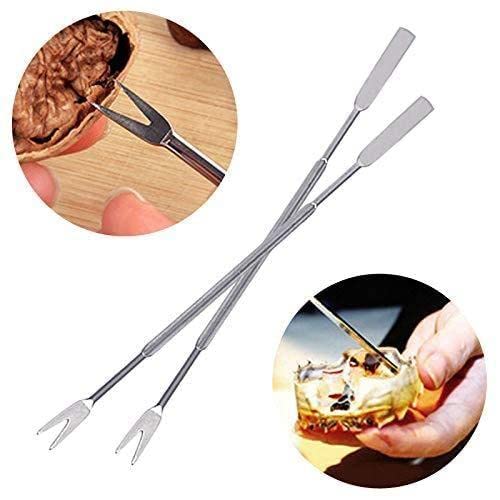 Practical Lobster Crab Needle Steel Multi Function Walnut Needle Olive Seafood Gadgets Fruit Tools Fork