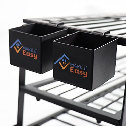 Make It Easy - Super Power Organizer Of Tools - 10 in ALL - Power Tool Storage Rack - Power Tool Organizer Shelf - Heavy Duty Floating Tool Shelf