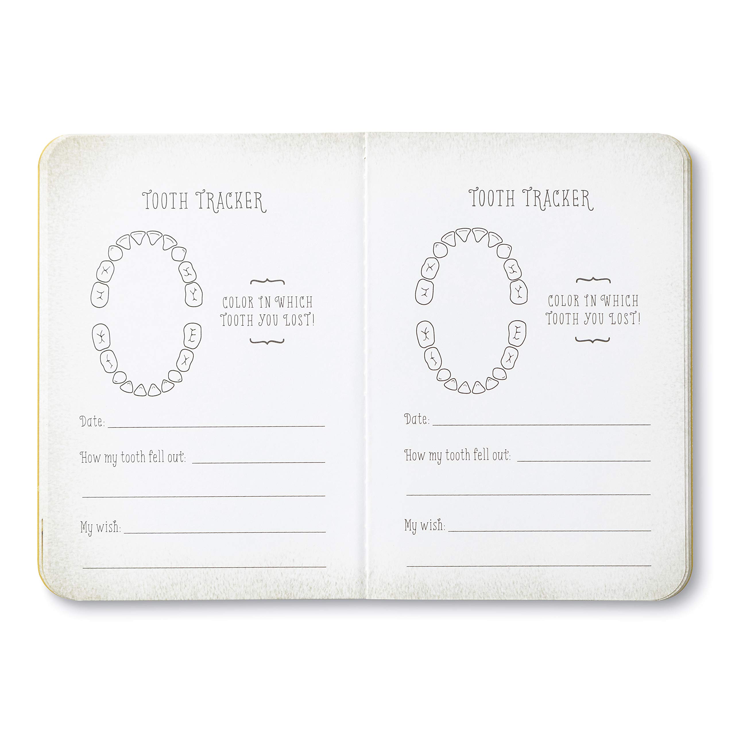 The Tooth Fairy Kit β Includes book, a star pillow with a pocket for teeth and treasures, and a keepsake journal.