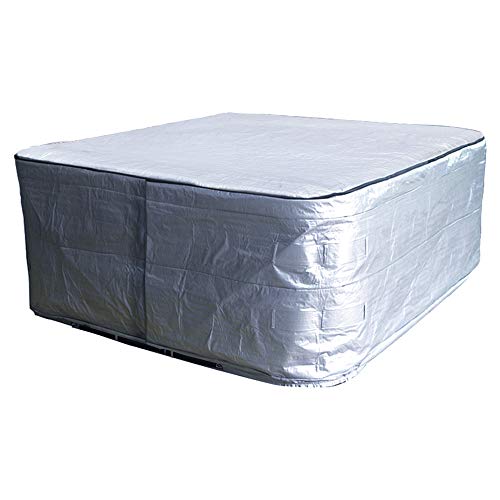 Hot Tub Cover Cap 84" Lx84 Wx 35" H Spa Cover Guard Water Proof hot tub Sun Shield