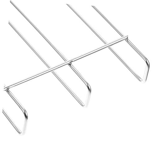 UPKOCH Kitchen Cutting Board Rack Mug Stand Wall Storage Shelf Wall Pot Rack Chopping Board Organizer Hanging Storage Baskets Pan Lid Organizer Chopping Board Organizer for Cabinet Silver