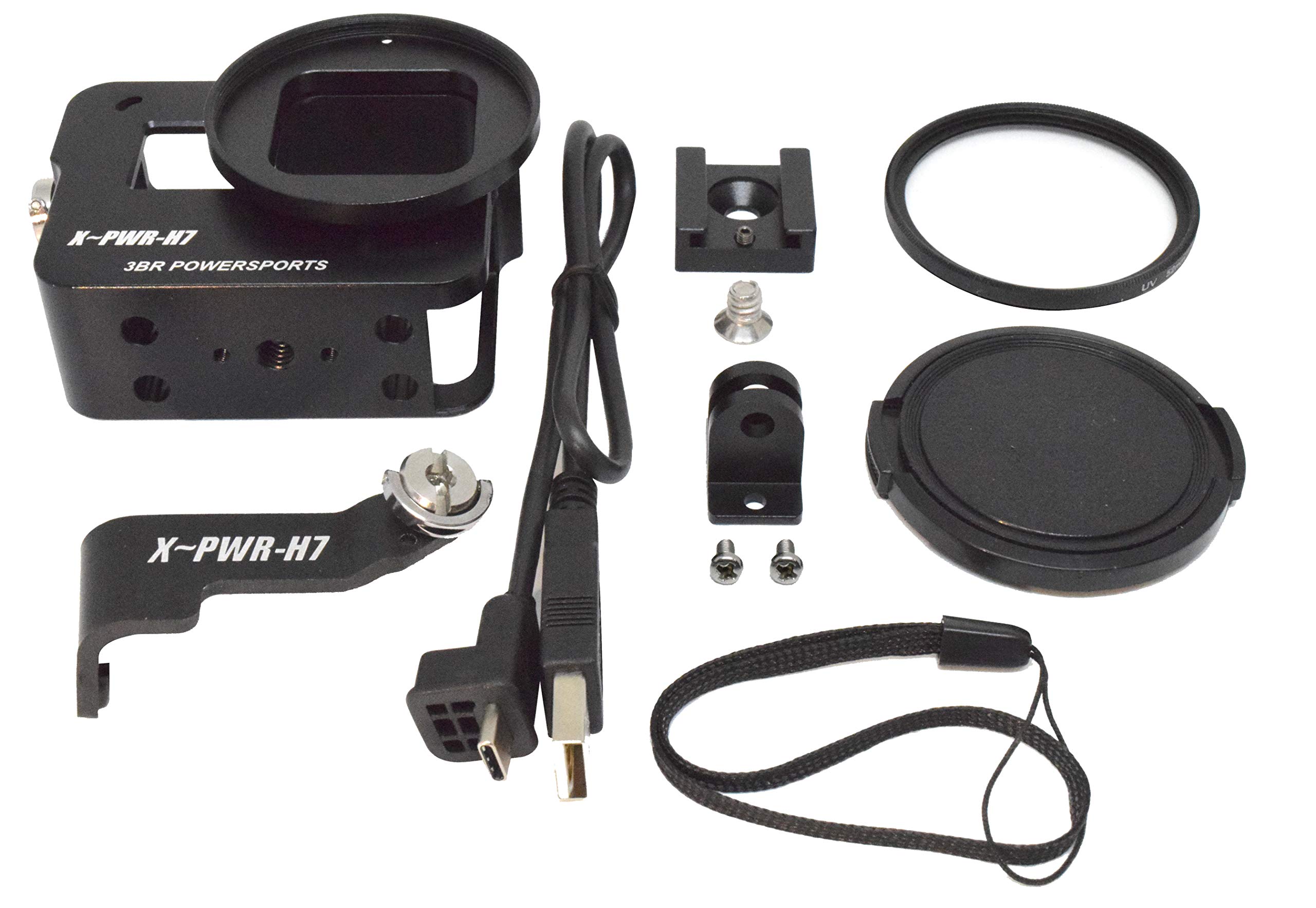 X~PWR-H7 External Power Kit for GoPro HERO5, HERO6, HERO7 with 66" Cable