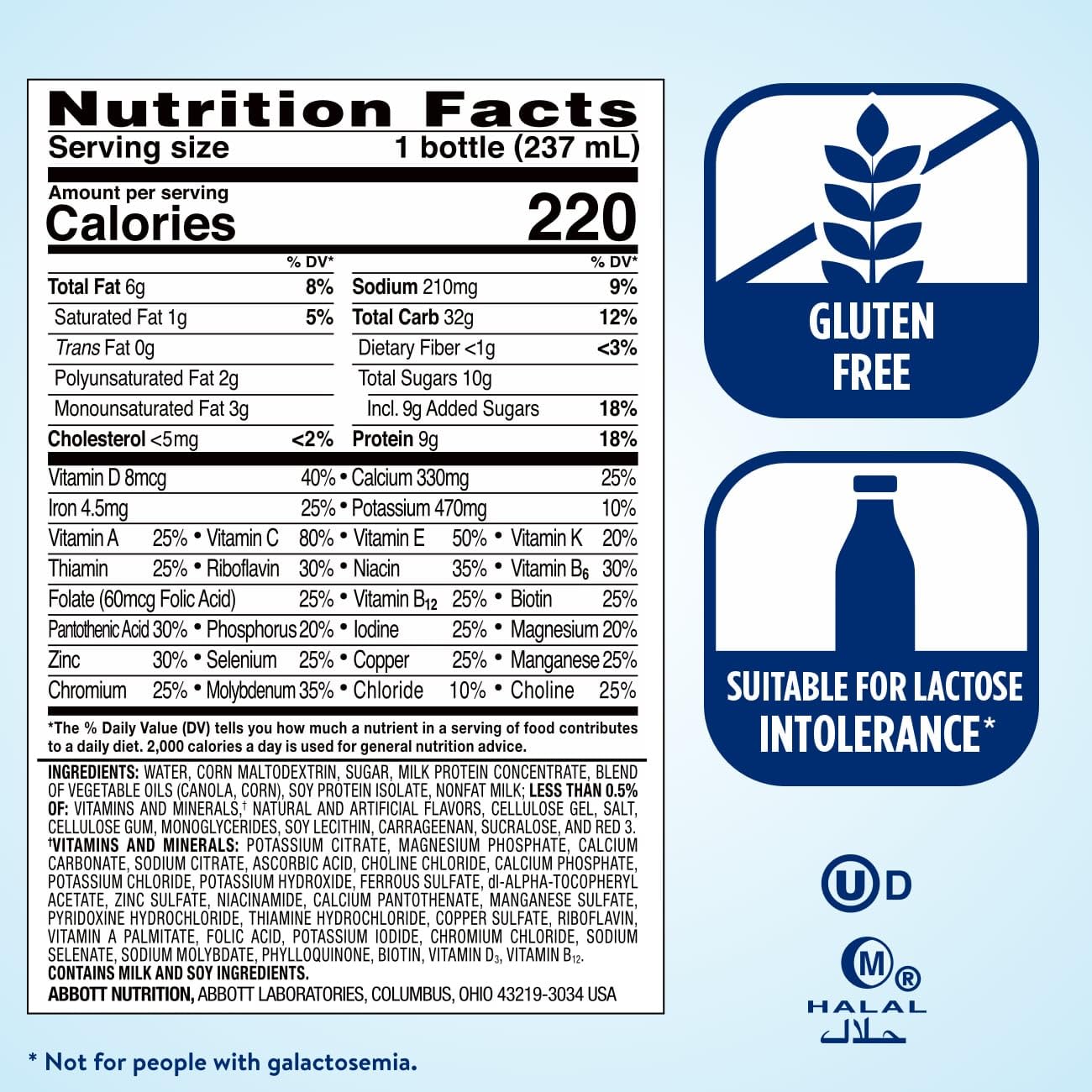 Ensure Original Strawberry Nutrition Shake | Meal Replacement Shake | 16 Pack