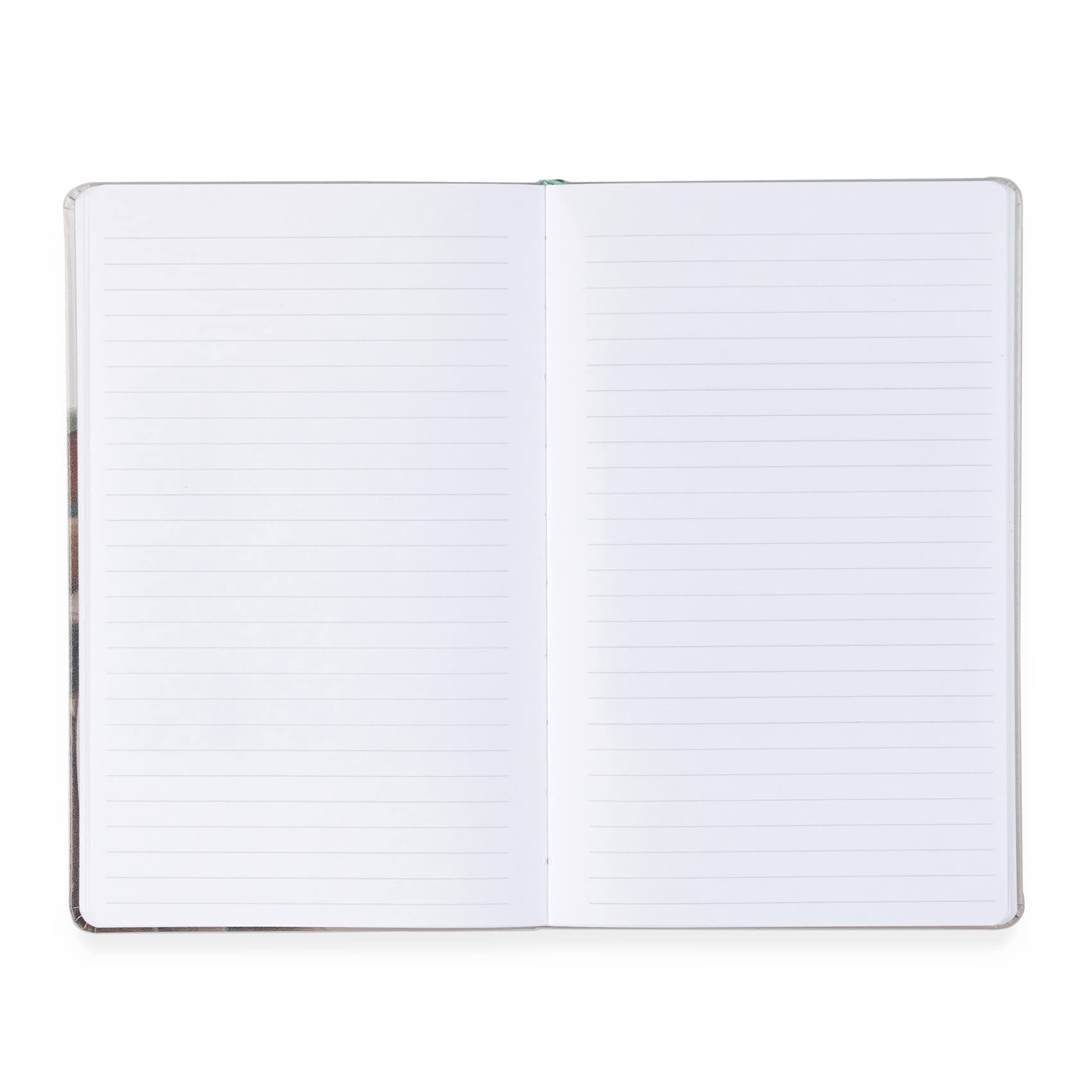Erin Condren Softbound Lined Notebook - Vegan Leather - 124 Pages 80 lb. Thick Paper, Ribbon Page Marker - 5" x 8.25", Star Wars Grogu