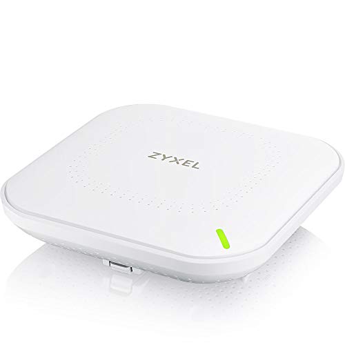 Zyxel WiFi 5 AC1200 W2 Wireless Gigabit Business Access Point | Mesh, Seamless Roaming, Captive Portal | WPA3 Security | NebulaFlex Hybrid Cloud| POE or AC Powered | AC Adapter Included | NWA1123ACv3