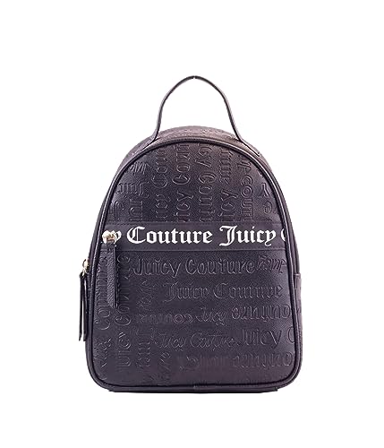 Juicy Couture Our Lips Are Sealed Medium Backpack Black One Size