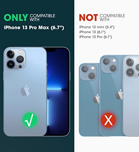 SUPCASE Unicorn Beetle Style Series Case for iPhone 13 Pro Max (2021 Release) 6.7 Inch, Premium Hybrid Protective Clear Case (Jasper)