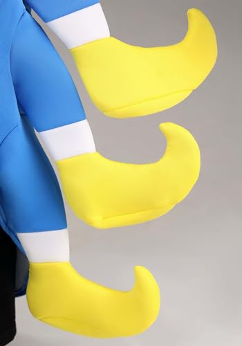 Fun Costumes Caterpillar Costume for Adults, Bug Costume, Blue Jumpsuit, Insect Outfit Dress-Up for Halloween Small