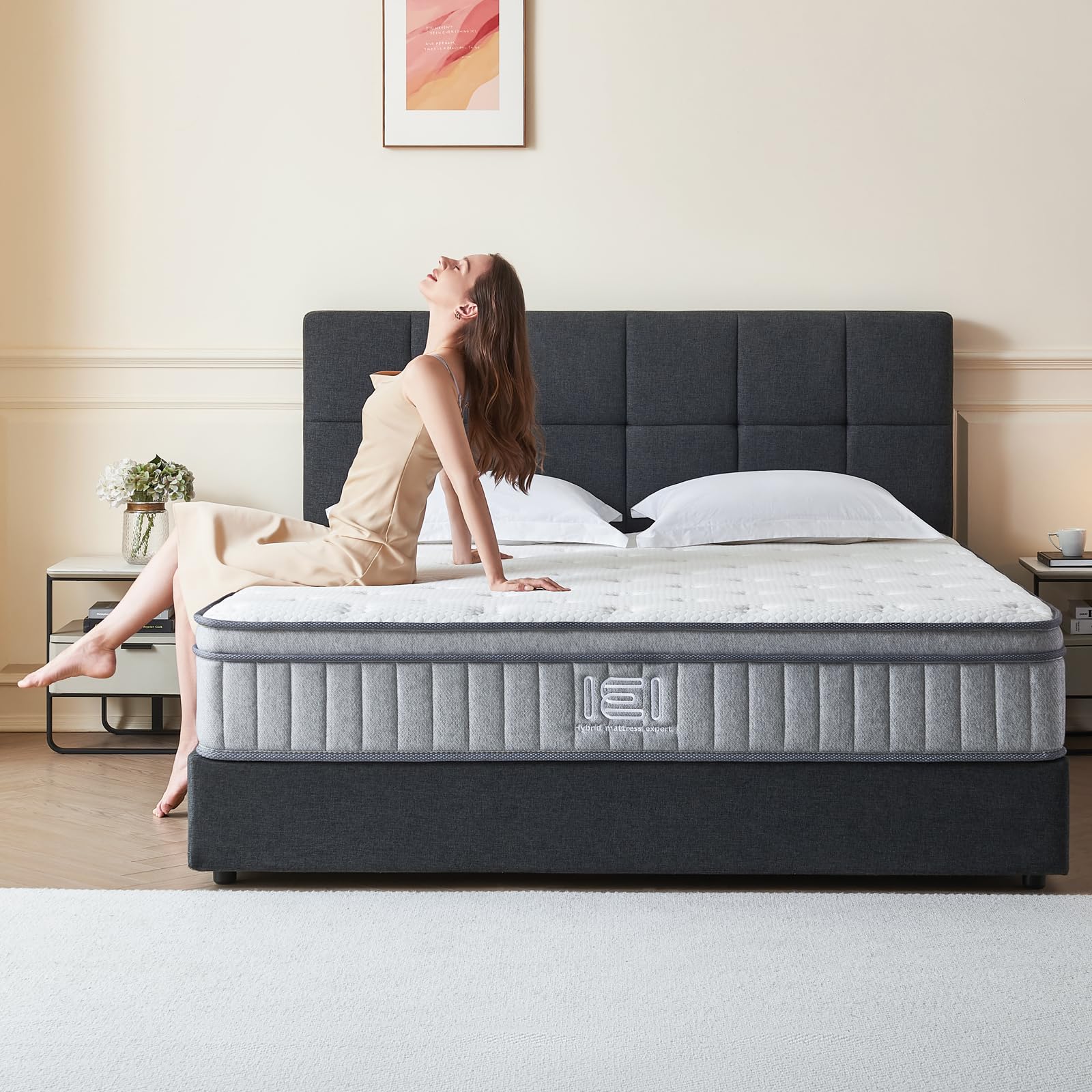 IEI Queen Mattress 12 inch - Memory Foam Mattress with 123456789