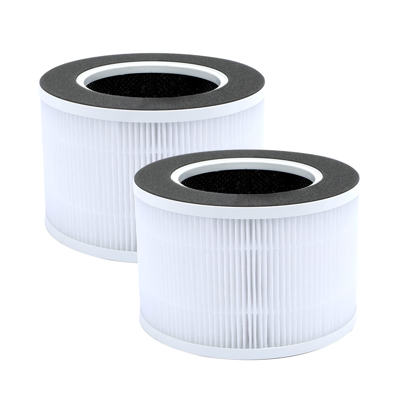 Tredy H13 Grade HEPA Air Purifier Replacement Filter for Smoke, Smokers, Dust, Odors, Pet Dander, TD-1500, 2 Pack