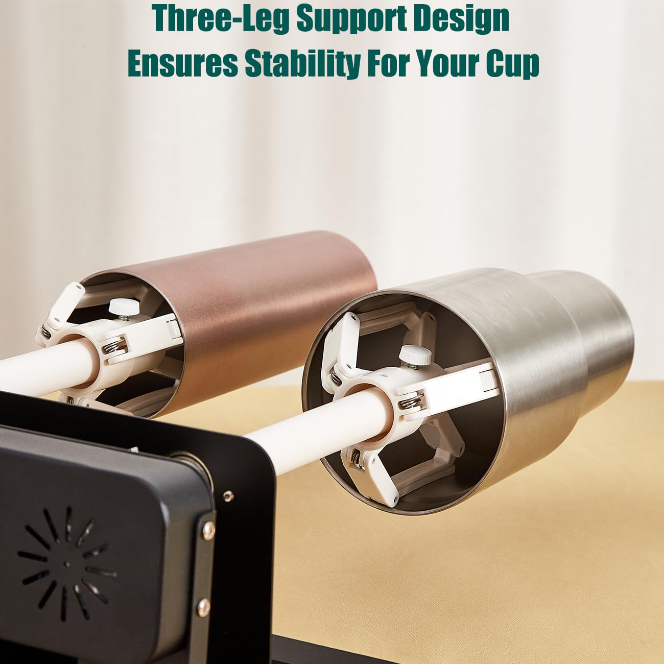 HHTHH 2 pcs Cup Turner Holder, Adjustable Tumbler Turner Inserts for 3/4 Inch and 1/2 Inch PVC Pipe, Cup Turner Foam Insert Fit 40 oz 30 oz 20 oz 10 oz All Tumblers