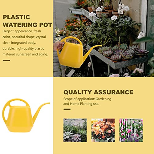 Housoutil 1pc Long Spout Watering Can Mouth Plastic Watering Pot Mister Spray Bottle Watering Can with Handle Plant Watering Can Water Pot for Plants Beach Kettle Handheld Pp