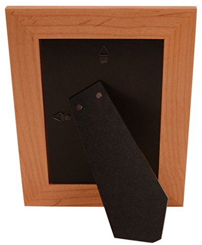ThisWear Grandma Gift Fell In Love When I Became Grams Natural Wood Engraved 5x7 Portrait Picture Frame Wood