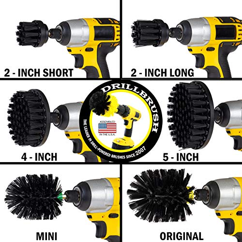 The Ultimate No-Wire Grill Brush Kit - BBQ Accessories - Drill Brush - Rust Remover - Cast Iron Skillet - Grill Cleaner - BBQ Brush - Grill Accessories - Grill Scraper - Electric Smoker - Gas Grill