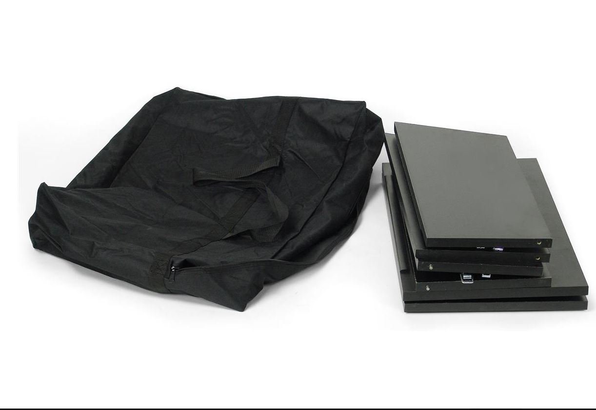 FixtureDisplays® Portable Column Style Lectern: Lightweight & Folding 15239