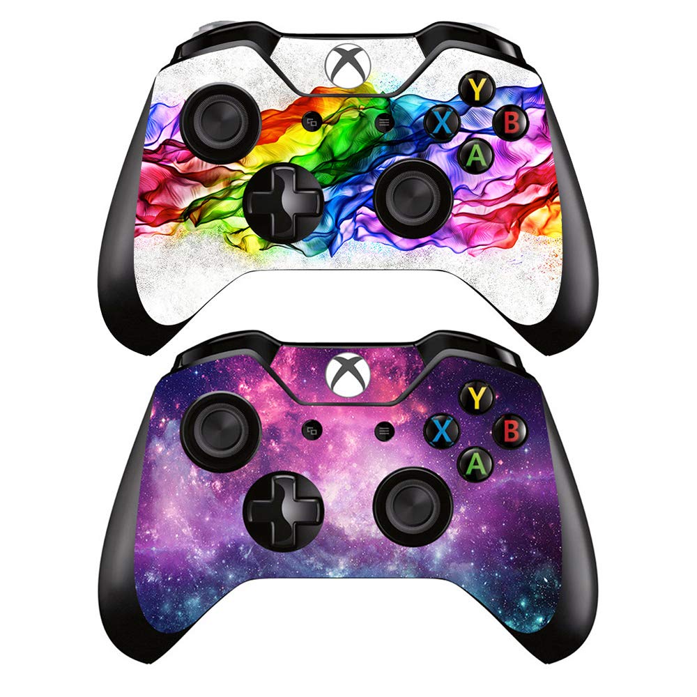 eSeeking [2PCS] Whole Body Vinyl Sticker Decal Cover Skin for Xbox One Controller - 2pcs. Combination