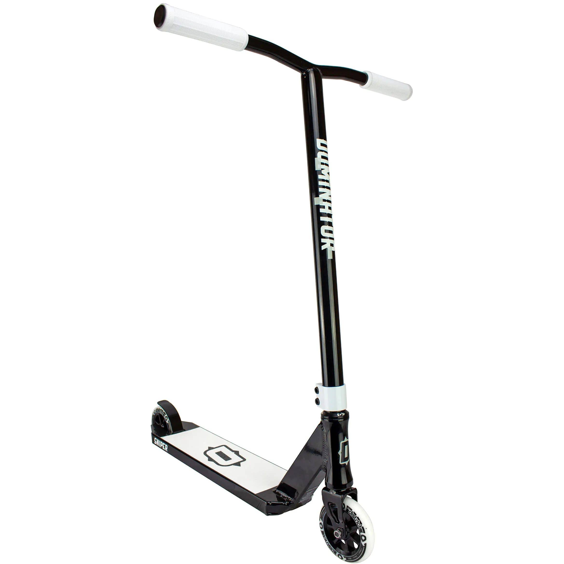 Dominator Sniper Complete Pro Stunt Scooter (Black/White)