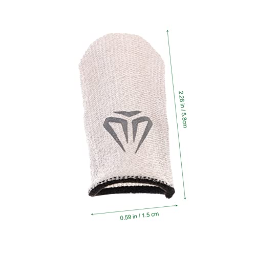 ifundom 1 Pair Protector Cover Gamer Mobile Sleeve Sleeves Thumb Accessories Finger Conter Stabilizer Hand Phone Wrap Gift Highly Gaming Support Gloves