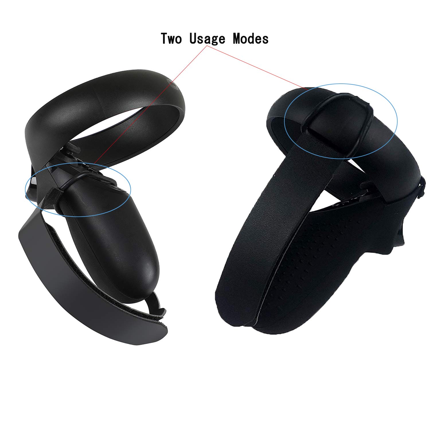 Esimen Knuckle Strap for Oculus Quest/Oculus Rift S/Controllers Grip Wrist Straps Accessories (Palm Strap)