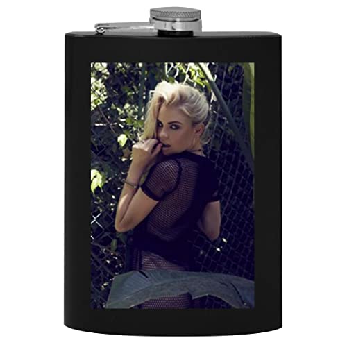 FC Carino B35Y22D63W0734658M07T32C02S27-8oz Black Hip Alcohol Drinking Flask PDI #PIDP734658