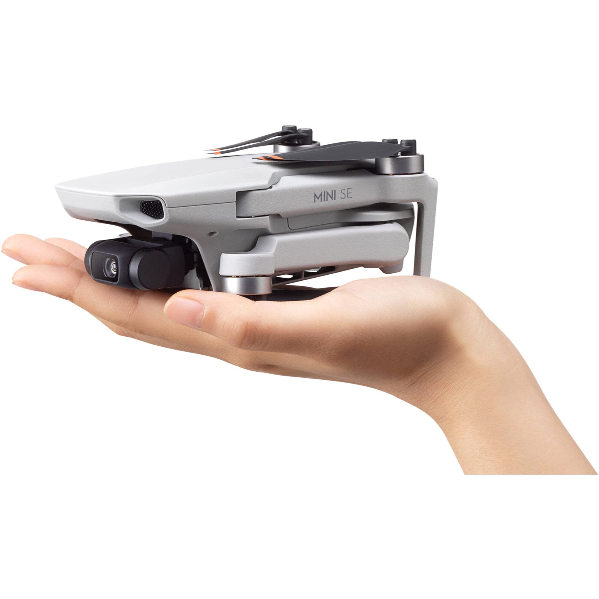 DJI Mini SE Drone Quadcopter with 3-Axis Gimbal, 2.7K Camera, GPS, 30 Mins Flight Time + 64GB Memory Card, Carrying Bag, Landing Pad + Pilot Bundle (Renewed)
