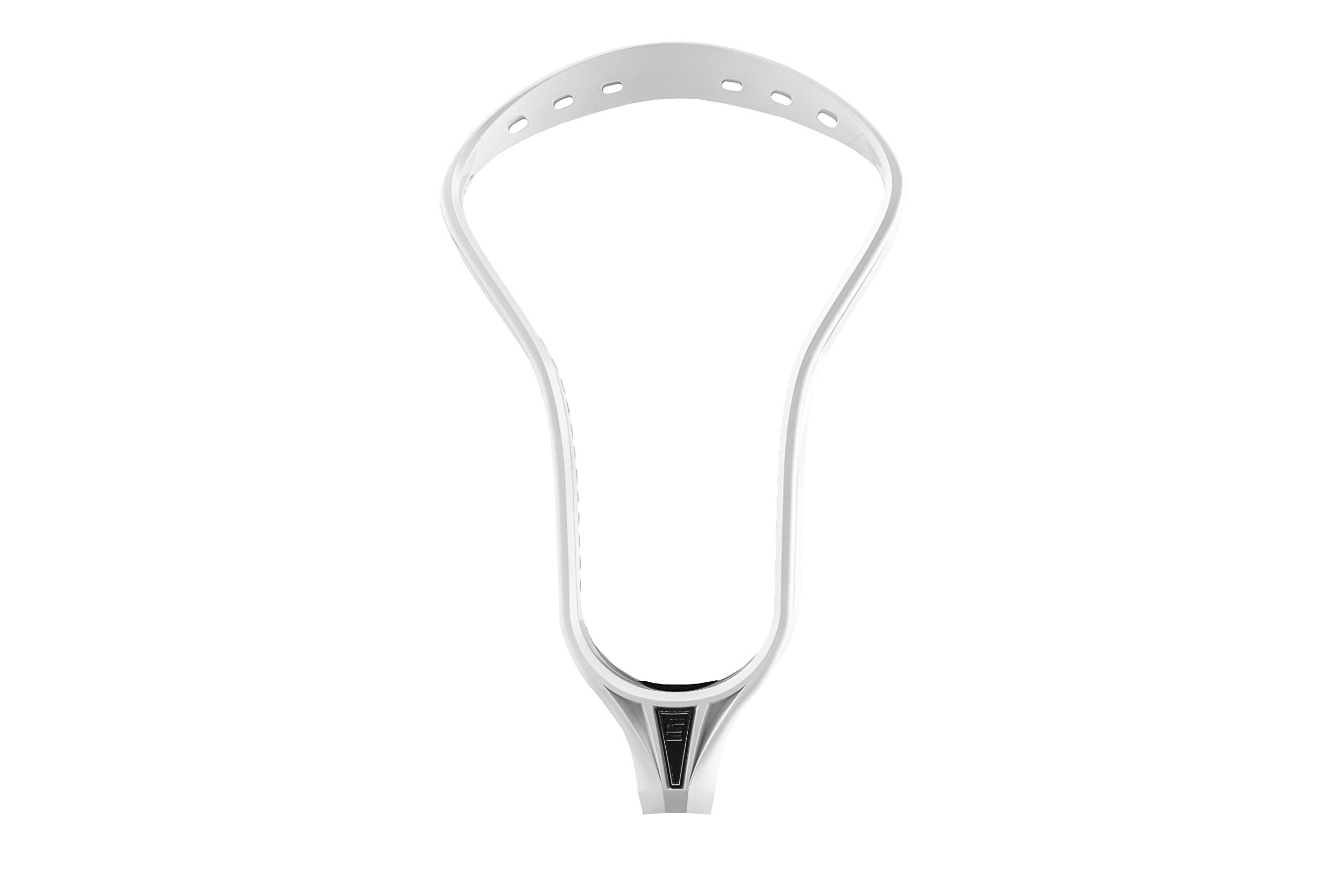 Epoch Integra Z-One Unstrung Lacrosse Head for Attack/Midfield with Knot Lock Technology, White