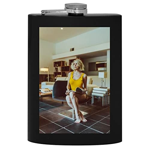 FC Carino B35Y22D63W0734656M07T32C02S27-8oz Black Hip Alcohol Drinking Flask PDI #PIDP734656