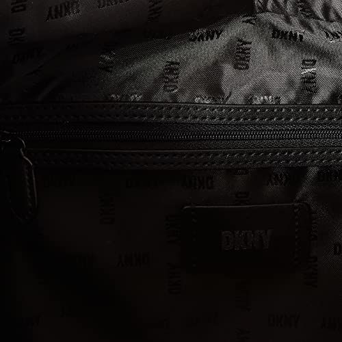 DKNY Hadlee Md Tote, Black/White