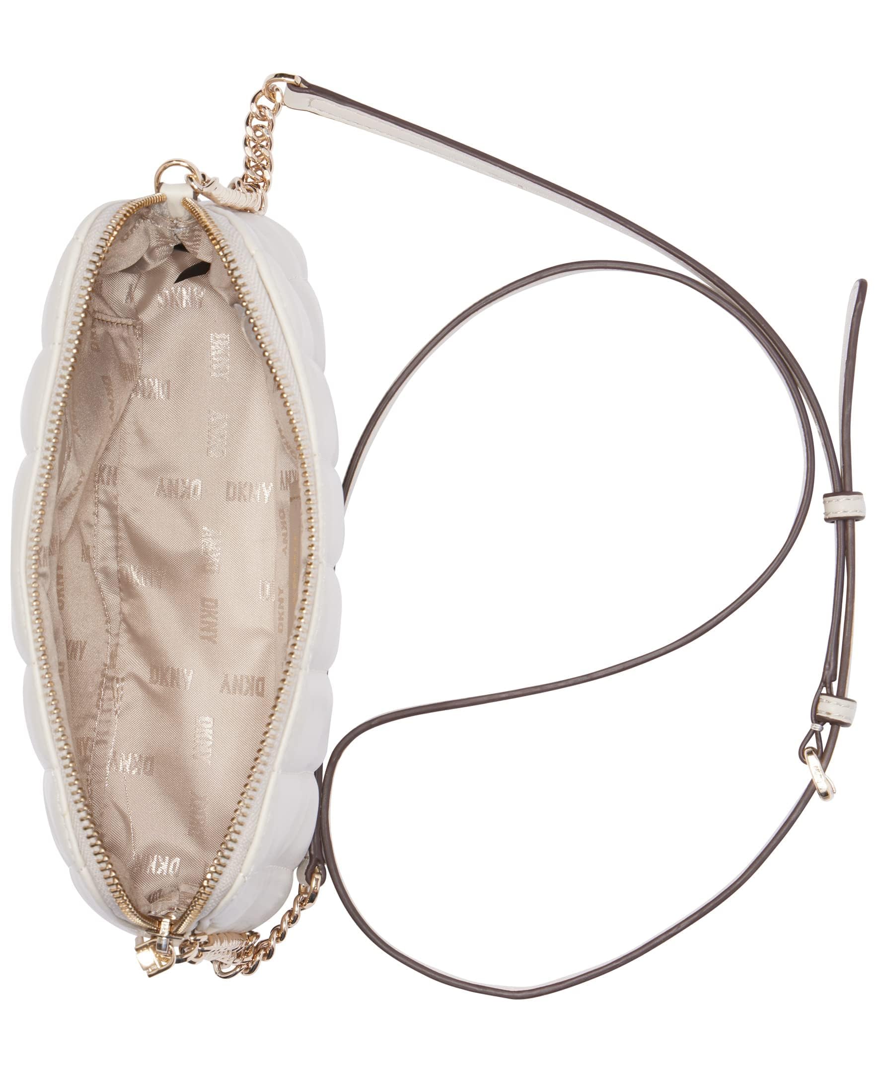 DKNY Lexington Dome Crossbody, Pebble