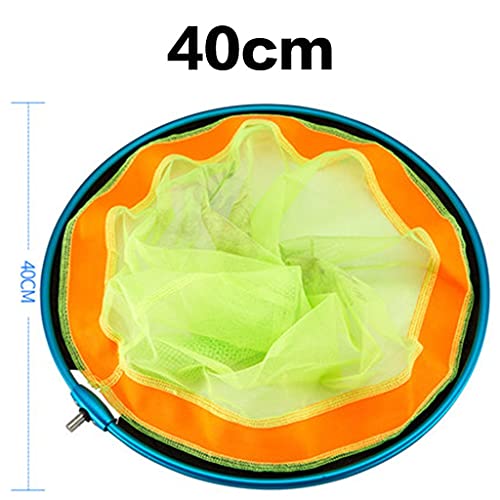 DLOETT Fly Fishing Net Mesh Nylon Landing Net Trap Fishing Network Dip Net Fishing Tackle