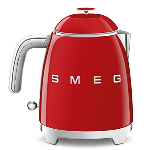 Smeg Red 50's Retro Style Electric Mini Kettle