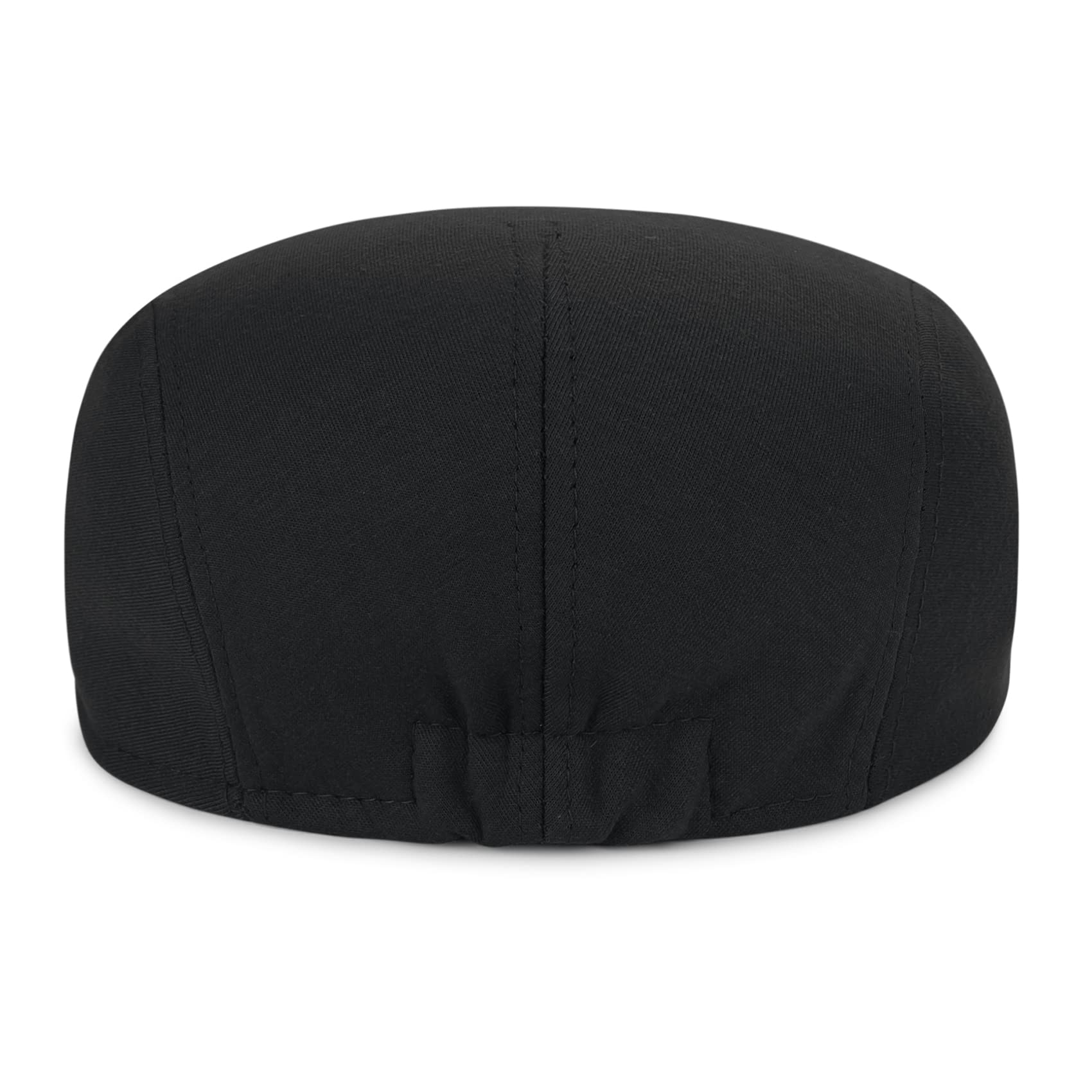 Durio Newsboy Hats for Men Soft Mens Flat Cap Cozy Beret Scally Cap for Men Irish Cabbie Hats Black