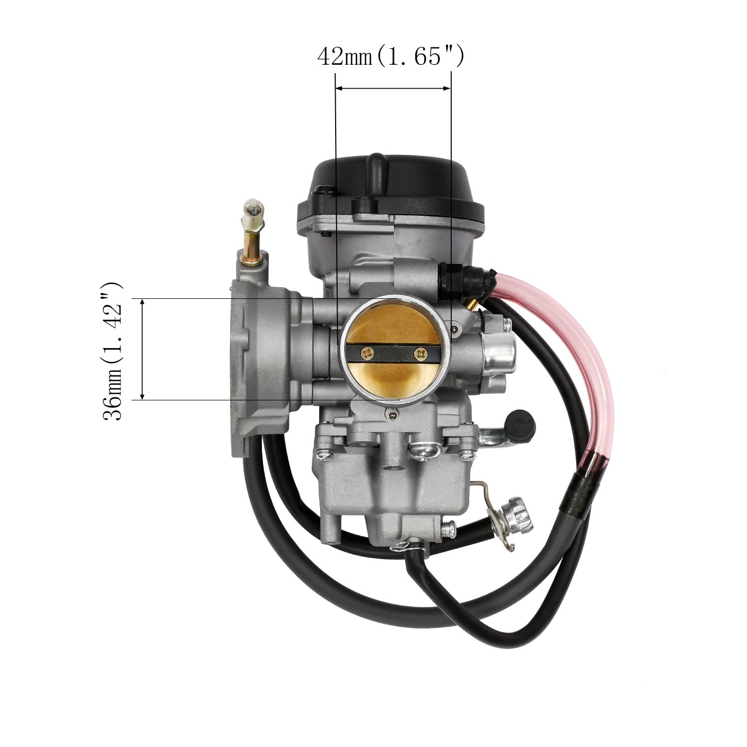YFM350 Carburetor Compatible with 2004-2013 Yamaha Raptor 350 YFM350R YFM350RSE YFM350RSE2 Carb