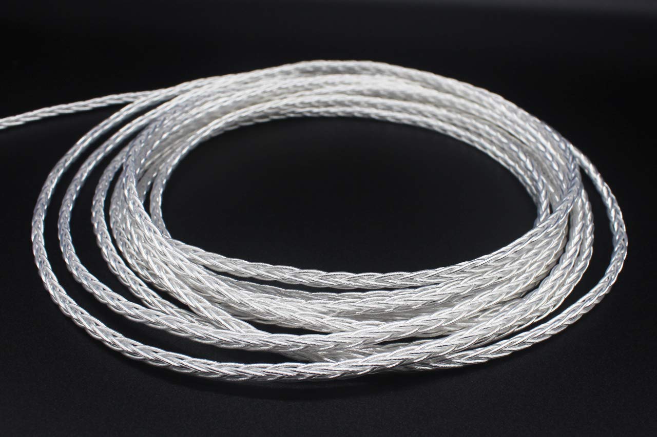Youkamoo [ 3.5mm Right Angle ] 3.5mm Male to 2.5mm Female 8 Core Silver Plated Headphone Earphone Audio Adapter Cable New in Box 3.5mm to 2.5mm Balanced