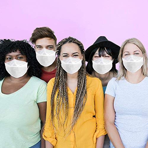 PureMSK - Made in the USA - Disposable Face Mask - Masks for Protection - White Small Size - (10 PACK)