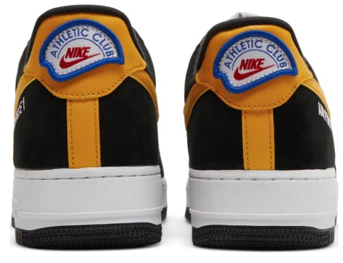 Nike Men's Air Force 1 '07 LV8 Basketball Shoes, Black/Dark/Sulfur-white-black, 9.5
