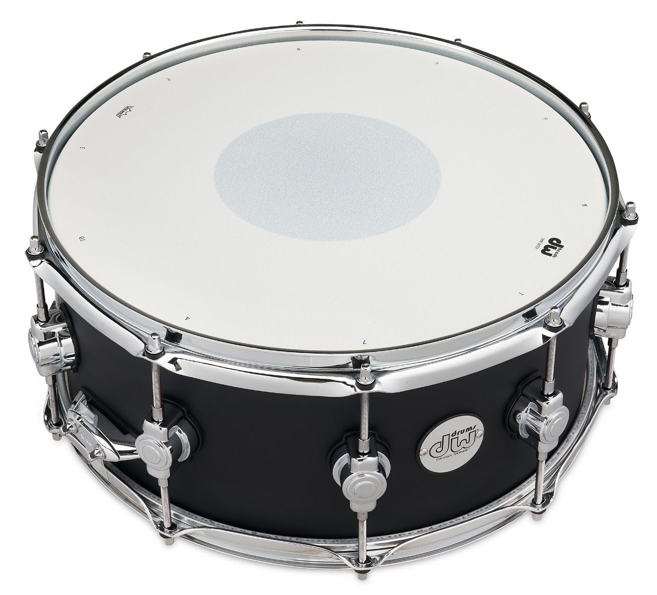 DW Design Series Maple Snare Drum - 6x14, Black Satin