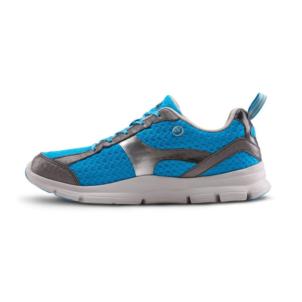 Dr. Comfort Meghan Women Sneaker Athletic Shoes w/Gel Inserts-Therapeutic Diabetic Womens Running Shoes, Blue 6 Wide (C-D) Lace