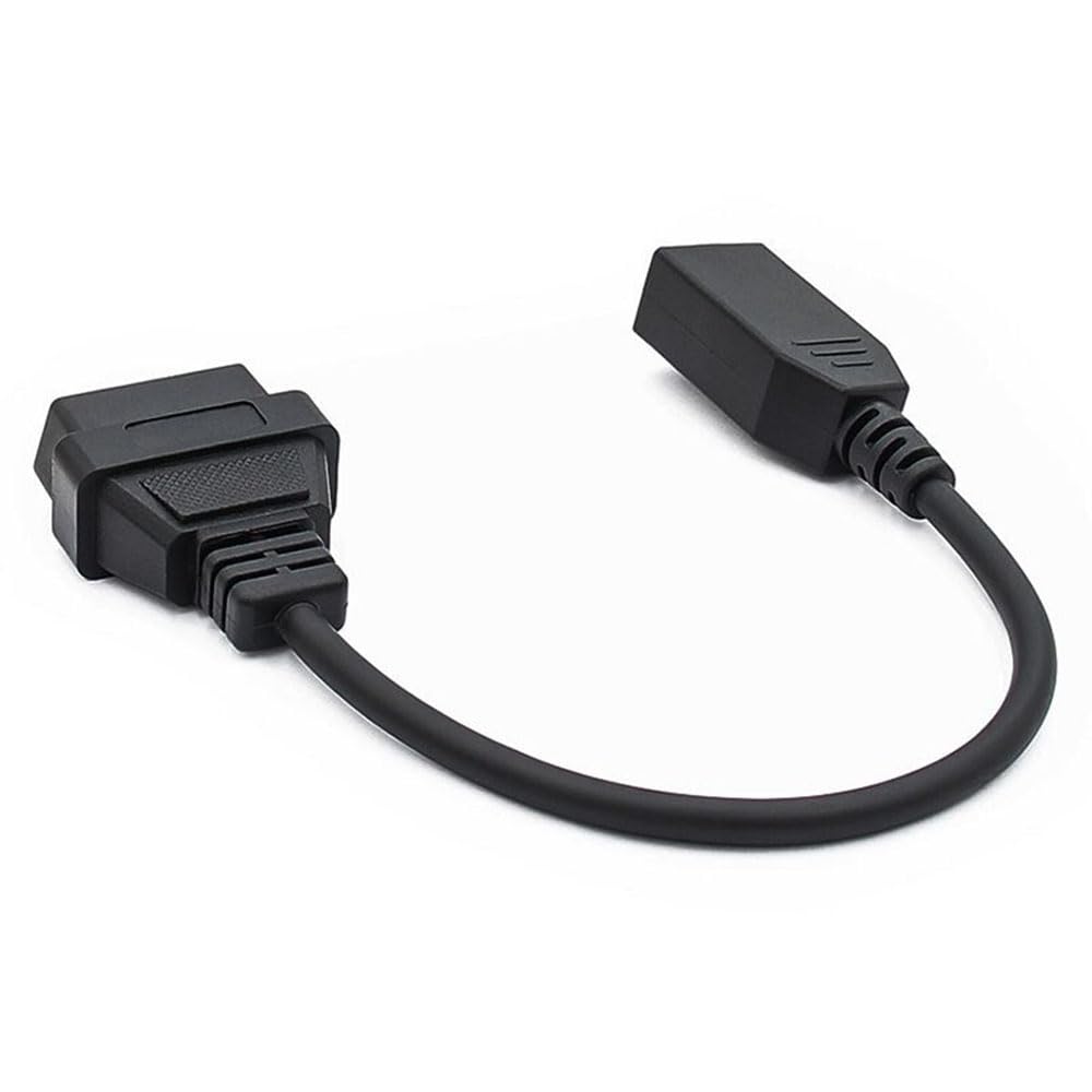 E-Car Connection 3 Pin to 16 pin OBD2 Adapter Cable Diagnostic Tools for Honda Cars