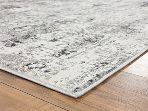 United Weavers of America Eternity Barcelona Charcoal Area Rug 5'3" x 7'2"